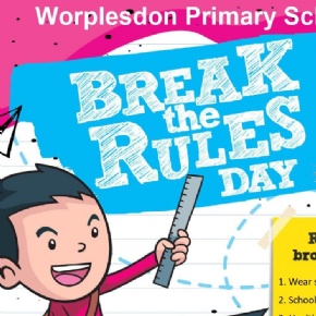 Worplesdon Primary School - Break The Rules Day!